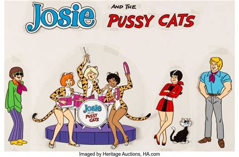 Josie And The Pussycats Promotional Artwork Hanna Barbera 1970 By