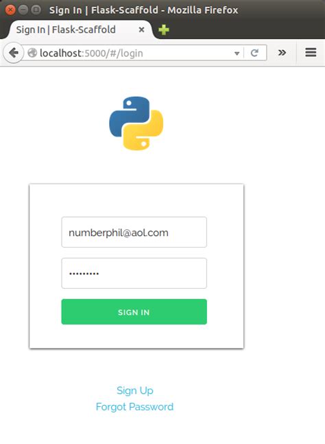 flask micro blog admin app with postgresql 2020