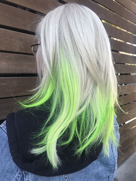 Neon Green Hair Dye Dominica Beard