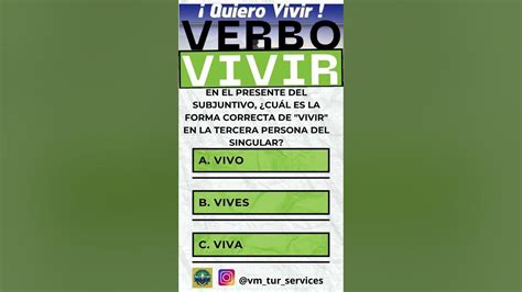 1415 Verbo Vivir Youtube