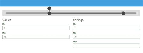 fast mobile friendly range slider for angular app