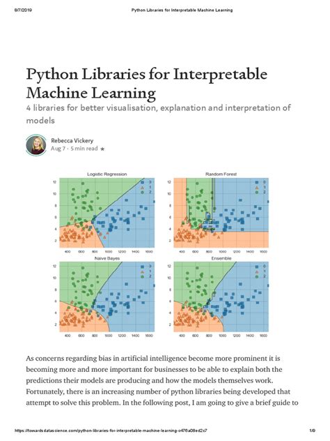 machine learning python machine learning statistical