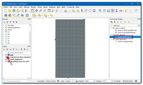 calculating street intersection density qgis3 — qgis tutorials and tips
