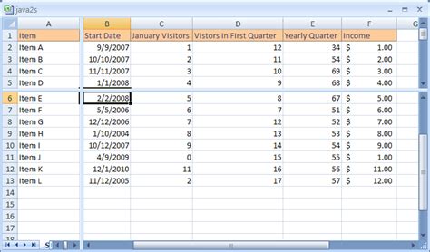 split a worksheet into panes split workbook worksheet
