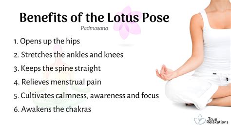 Six Benefits Of Sitting In Lotus Position True Relaxations