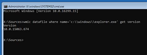 windows iso administrator x windows system32 cmd exe x sources