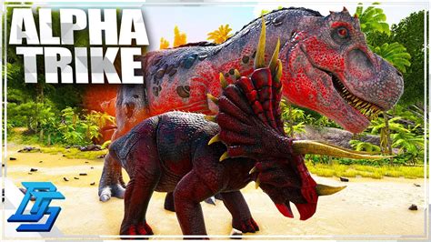 Alpha Trike Tame And Alpha Rex Ark Survival Evolved Extinction