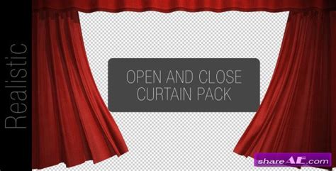 Videohive Curtain Open And Close Pack Free After Effects Templates