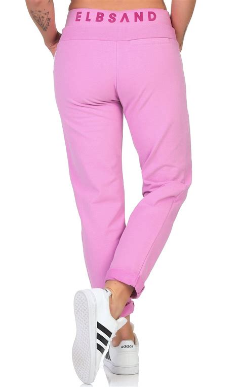 Elbsand Damen Sweatpants Jogginghose Sweathose Hose Freizeit Loungewear