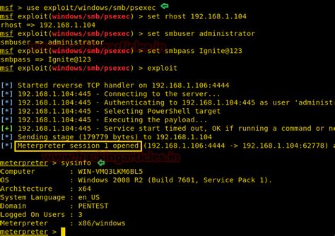 multiple ways to connect remote pc using smb port hacking articles
