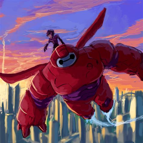Hiro And Baymax Big Hero 6 Fan Art 38039874 Fanpop