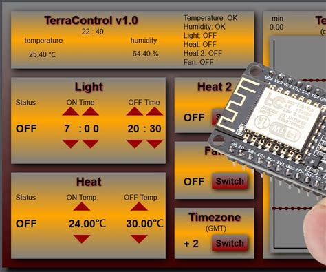 terracontrol with nodemcu webserver arduino arduino