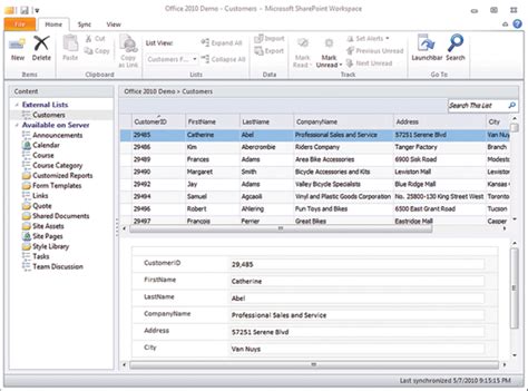 aggiuntivi di office 3 soluzioni per l accesso ai dati di sharepoint