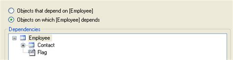 how do you identify object dependencies in sql server