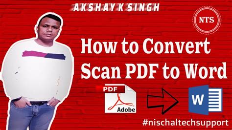 how to convert scan pdf to word file how to edit scanned document in