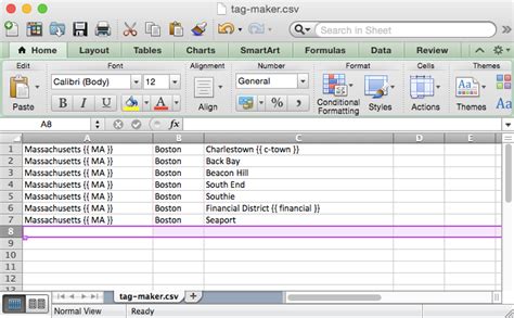 tag maker