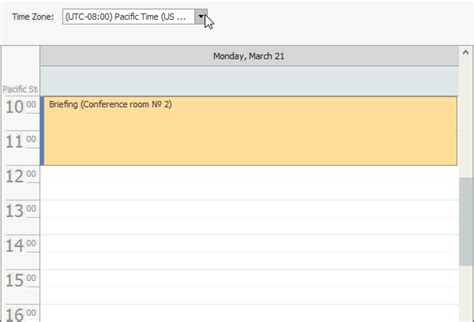 scheduler time zones winforms controls devexpress
