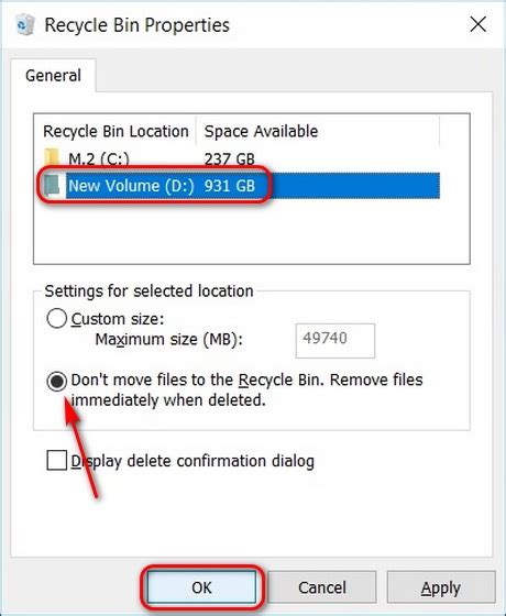 how to automatically empty recycle bin in windows 10 beebom