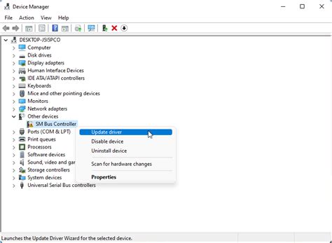 remove exclamation mark on sm bus controller driver windows 11 minitool