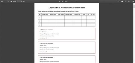 getting message error php trying to get property of non