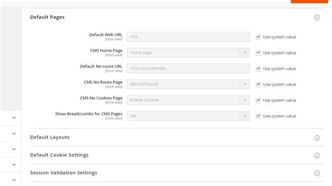 configuring urls default pages and cookies in magento 2 hostarmada