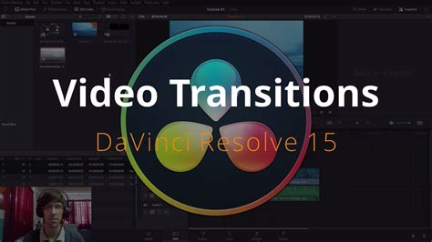 video transitions in davinci resolve 15 tutorial youtube