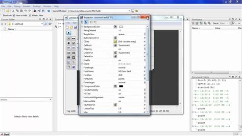graphical user interface gui in matlab youtube