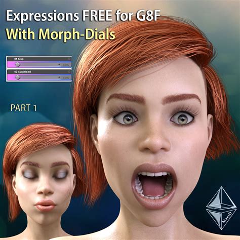 Expressions Free For G8f With Morph Dials Part 1