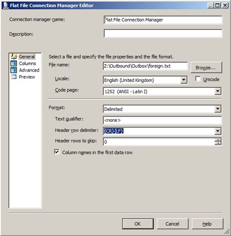 sql server utf 8 ssis character encoding flat file ssis