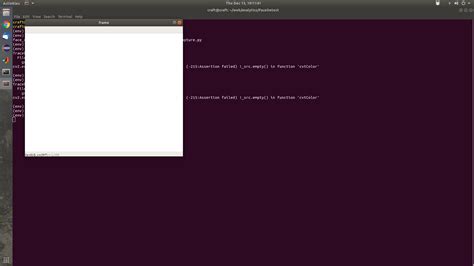 python opencv displays white image grab from webcam