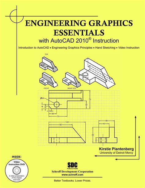 engineering graphics essentials with autocad 2010 instruction book