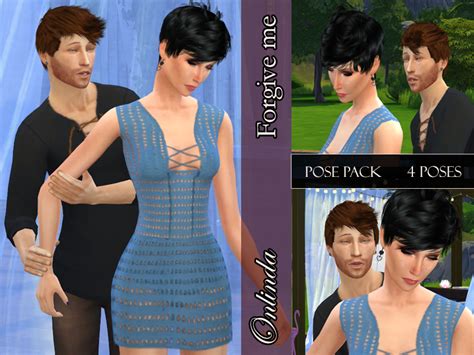 The Sims Resource Pose Pack Forgive Me