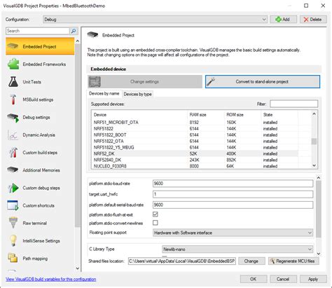 creating firmware for bluetooth le devices with mbed