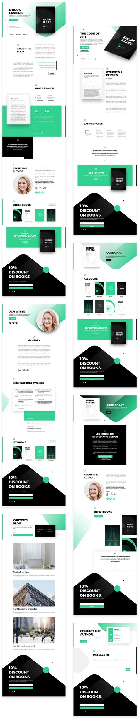 get a free ebook layout pack elegant themes blog