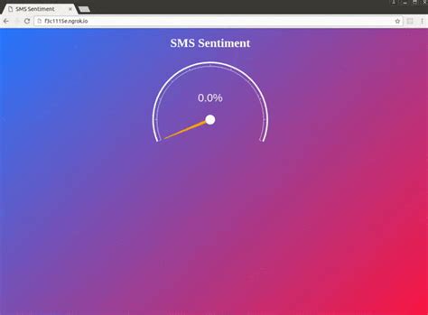 how to build a real time sms visualization app