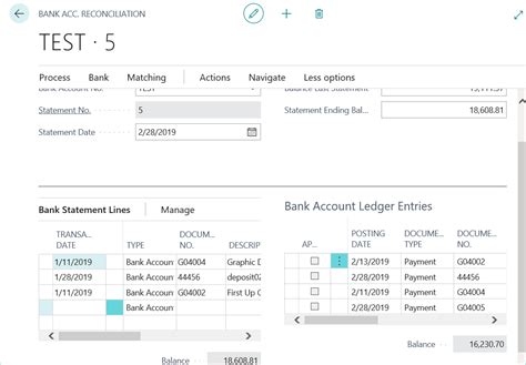how to define a csv file to import bank statement information in