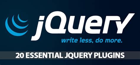 20 new essential jquery plugins jquery graphic design junction