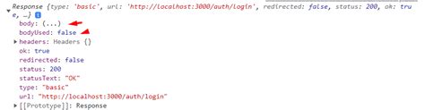 javascript i can get correct response with postman but body of the