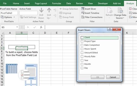 pivot table icon greyed out decorations i can make