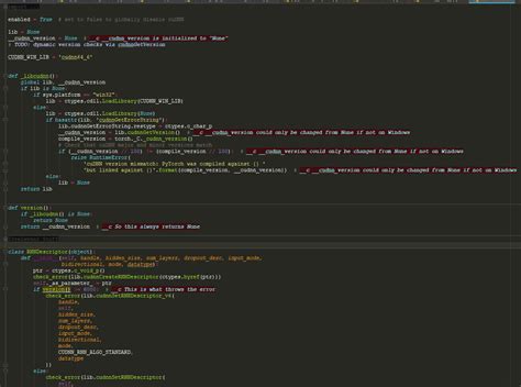 rnn cuda error on windows 10 pytorch forums