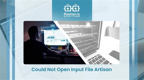 could not open input file artisan how to fix it in laravel position