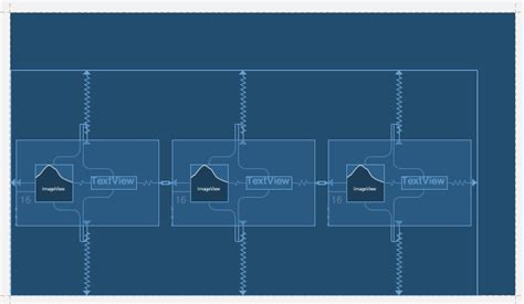 android constraintlayout chain does not work if some