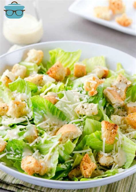 Homemade Caesar Salad Dressing Video The Country Cook