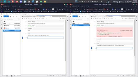 python package not available although listed by conda jupyterlab