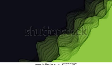 3d Render Abstract Modern Background Folded Stock Illustration