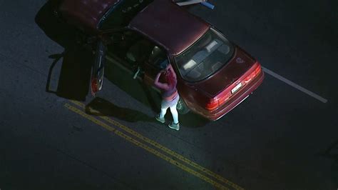 Photos 2 Suspects Lead Los Angeles Police On Wild Chase In Stolen Car