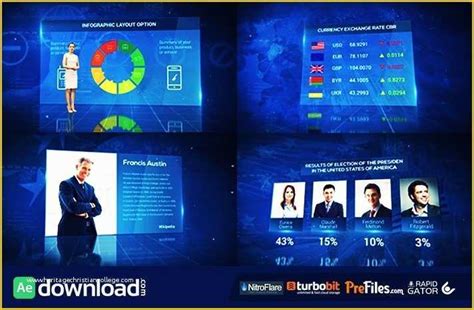 infographic template after effects free of 10 top hud infographics free