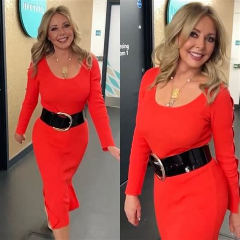 Milf Slut Carol Vorderman Is In A Good Mood Because She Knows That