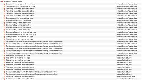 eclipse ide failed to build core ide and build openhab community