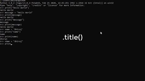 python data types and variables youtube